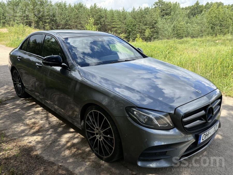 Серый Мерседес E 220 2018 в Даугавпилс, объемом двигателя 2.00 л и пробегом 210 тыс. км за 24400 €, фото 10 на AUTOMOTO.COM.LV