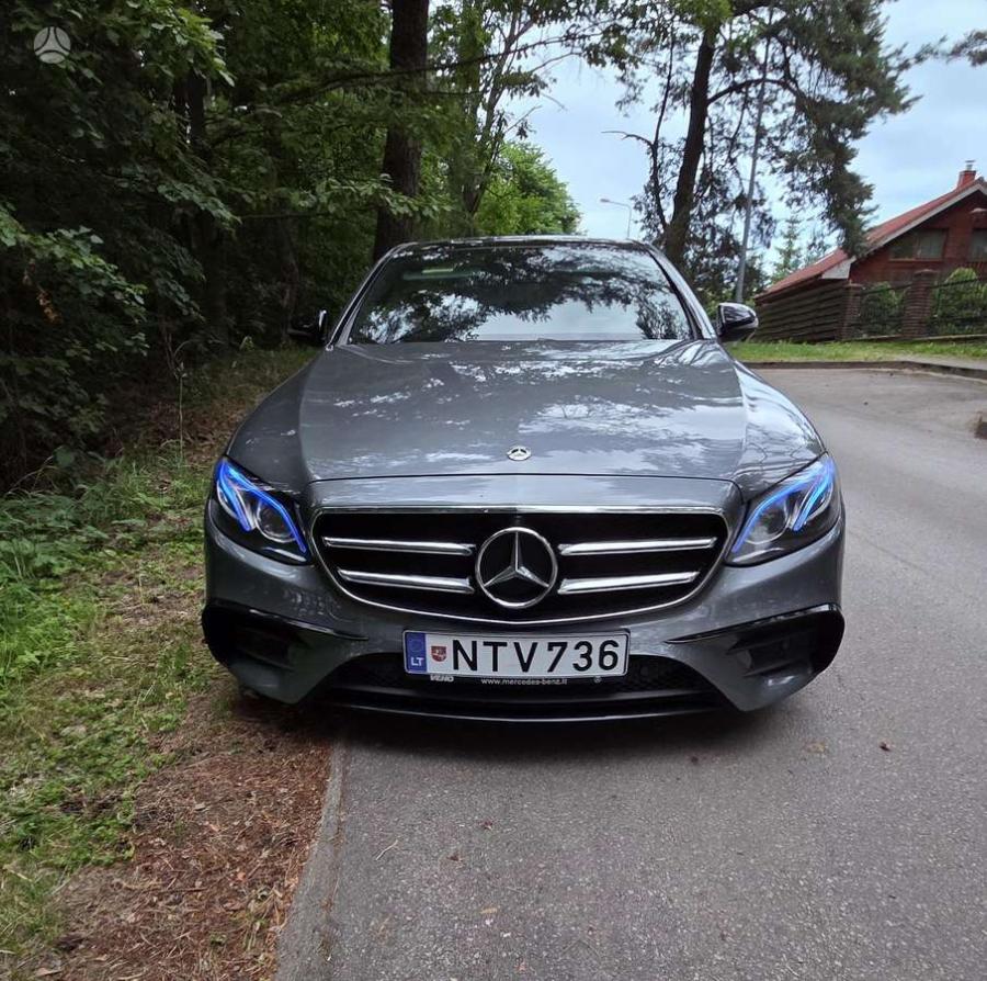 Pelēks Mercedes-Benz E 220 2018 Kauņa, ar dzinēja tilpumu 1.95 L un nobraukumu 262 tūkst. km par 22450 €, foto 6 vietnē AUTOMOTO.COM.LV