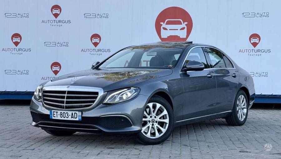 Серый Мерседес E 220 2018 в Таураге, объемом двигателя 1.95 л и пробегом 299 тыс. км за 14900 €, фото 1 на AUTOMOTO.COM.LV