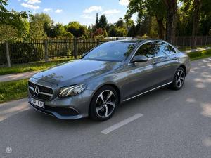 Grey Mercedes-Benz E 220 2019 in Kaunas, with an engine capacity of 2.20 L and mileage of 171 thousand km for 19500 €, photo  on AUTOMOTO.COM.LV