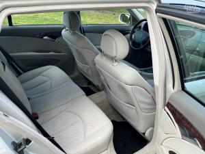 Grey Mercedes-Benz E 220 2003 in Kedainiai, with an engine capacity of 2.20 L and mileage of 279 thousand km for 2699 €, photo 12 on AUTOMOTO.COM.LV