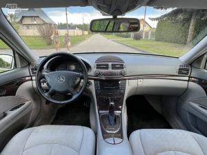 Grey Mercedes-Benz E 220 2003 in Kedainiai, with an engine capacity of 2.20 L and mileage of 279 thousand km for 2699 €, photo 13 on AUTOMOTO.COM.LV