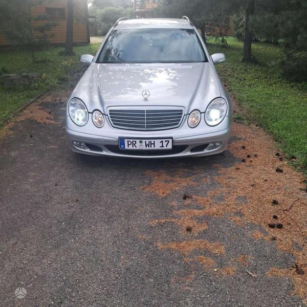 Pelēks Mercedes-Benz E 220 2003 Marijampole, ar dzinēja tilpumu 2.20 L un nobraukumu 311 tūkst. km par 2350 €, foto 1 vietnē AUTOMOTO.COM.LV