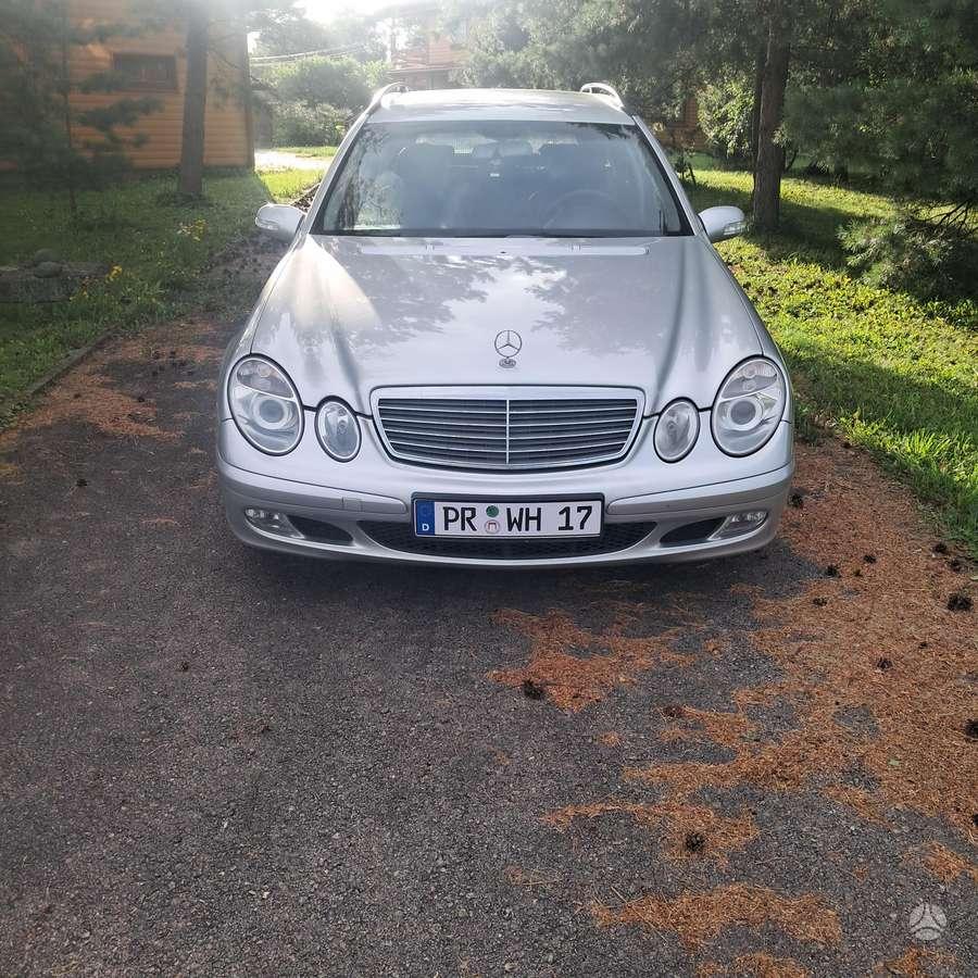 Grey Mercedes-Benz E 220 2003 in Marijampole, with an engine capacity of 2.20 L and mileage of 311 thousand km for 2350 €, photo 5 on AUTOMOTO.COM.LV