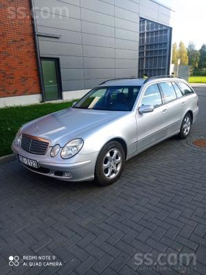 Pelēks Mercedes-Benz E 220 2003 Kuldīga, ar dzinēja tilpumu 2.20 L un nobraukumu 340 tūkst. km par 2650 €, foto 3 vietnē AUTOMOTO.COM.LV