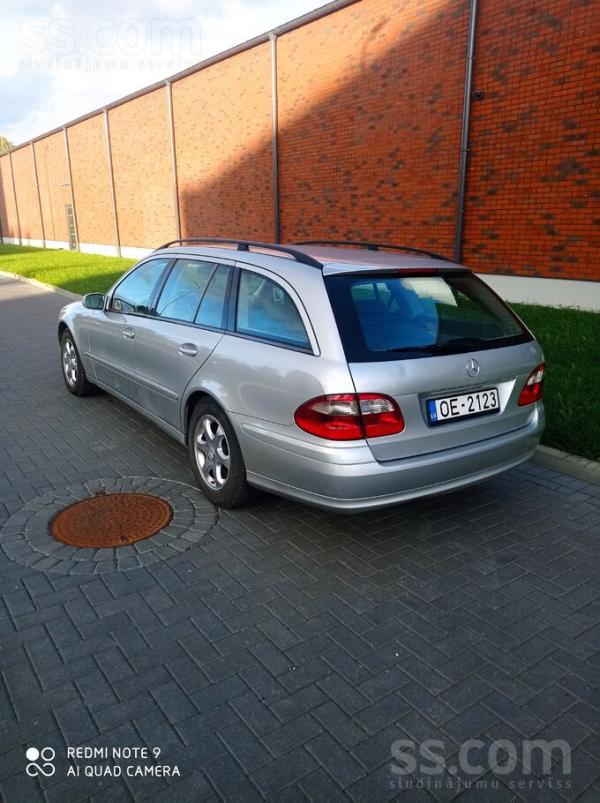 Mercedes-Benz E 220 2003 Kuldīga vietnē Pelēks Mercedes-Benz E 220 2003 Kuldīga, ar dzinēja tilpumu 2.20 L un nobraukumu 340 tūkst. km par 2650 €, foto 4 vietnē AUTOMOTO.COM.LV