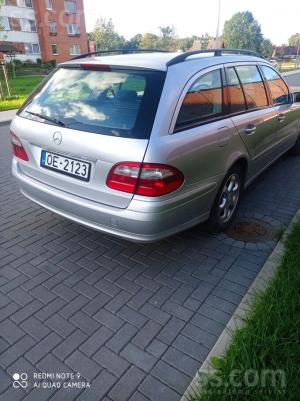 Pelēks Mercedes-Benz E 220 2003 Kuldīga, ar dzinēja tilpumu 2.20 L un nobraukumu 340 tūkst. km par 2650 €, foto 6 vietnē AUTOMOTO.COM.LV