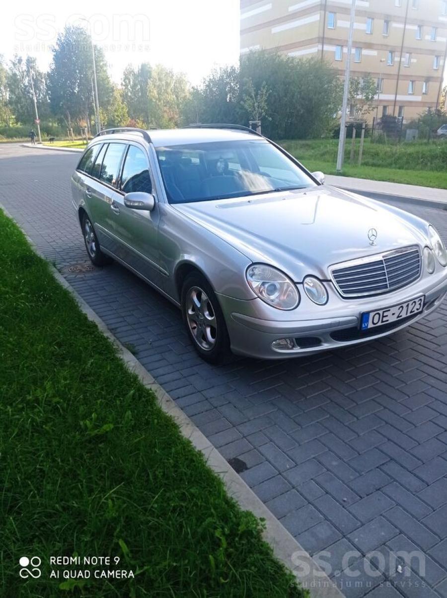 Pelēks Mercedes-Benz E 220 2003 Kuldīga, ar dzinēja tilpumu 2.20 L un nobraukumu 340 tūkst. km par 2650 €, foto 7 vietnē AUTOMOTO.COM.LV