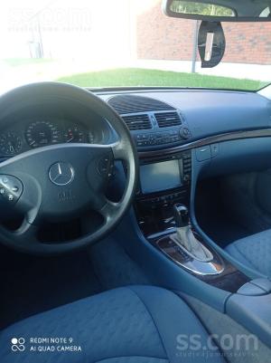 Pelēks Mercedes-Benz E 220 2003 Kuldīga, ar dzinēja tilpumu 2.20 L un nobraukumu 340 tūkst. km par 2650 €, foto 9 vietnē AUTOMOTO.COM.LV