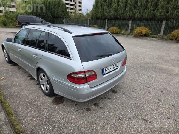 Grey Mercedes-Benz E 220 2003 in Daugavpils, with an engine capacity of 2.20 L and mileage of 375 thousand km for 2200 €, photo 6 on AUTOMOTO.COM.LV