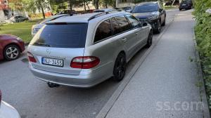 Grey Mercedes-Benz E 220 2004 in Riga, with an engine capacity of 2.20 L and mileage of 341 thousand km for 2850 €, photo 3 on AUTOMOTO.COM.LV