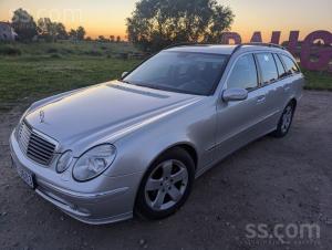Grey Mercedes-Benz E 220 2004 in Daugavpils, with an engine capacity of 2.20 L and mileage of 319 thousand km for 3200 €, photo  on AUTOMOTO.COM.LV