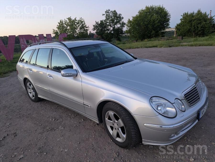 Серый Мерседес E 220 2004 в Даугавпилс, объемом двигателя 2.20 л и пробегом 319 тыс. км за 3200 €, фото 4 на AUTOMOTO.COM.LV