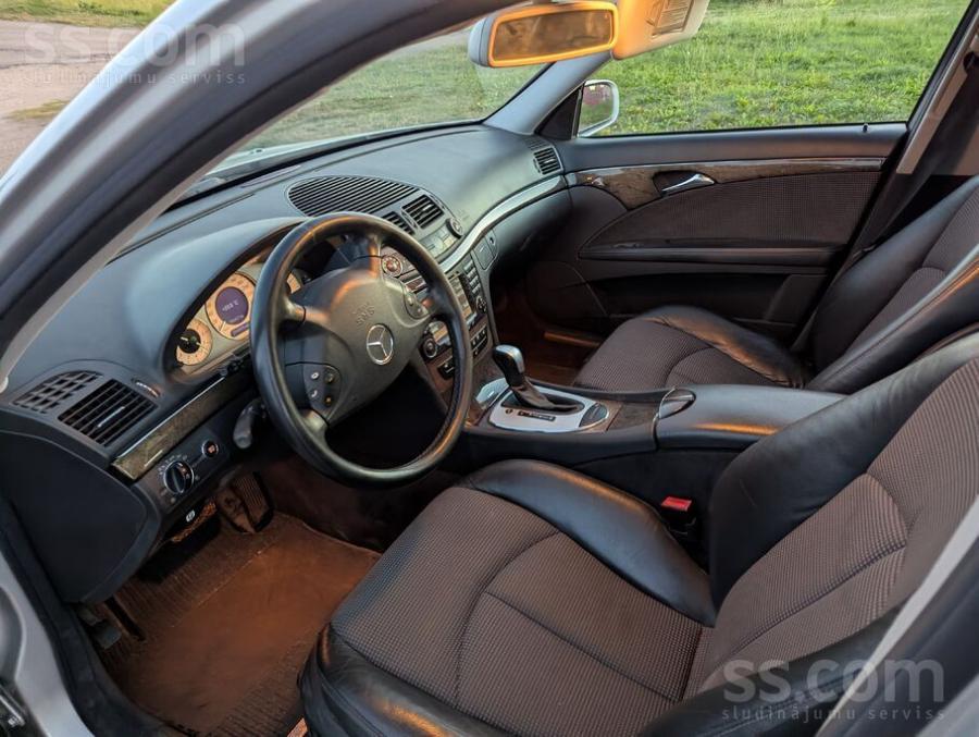 Серый Мерседес E 220 2004 в Даугавпилс, объемом двигателя 2.20 л и пробегом 319 тыс. км за 3200 €, фото 8 на AUTOMOTO.COM.LV