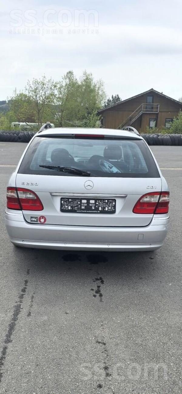 Grey Mercedes-Benz E 220 2005 in Madona, with an engine capacity of 2.20 L and mileage of 320 thousand km for 2500 €, photo 2 on AUTOMOTO.COM.LV