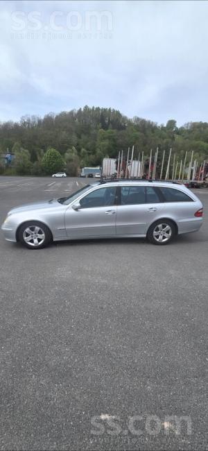 Grey Mercedes-Benz E 220 2005 in Madona, with an engine capacity of 2.20 L and mileage of 320 thousand km for 2500 €, photo 11 on AUTOMOTO.COM.LV