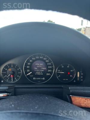 Pelēks Mercedes-Benz E 220 2005 Gulbene, ar dzinēja tilpumu 2.20 L un nobraukumu 317 tūkst. km par 2200 €, foto 7 vietnē AUTOMOTO.COM.LV