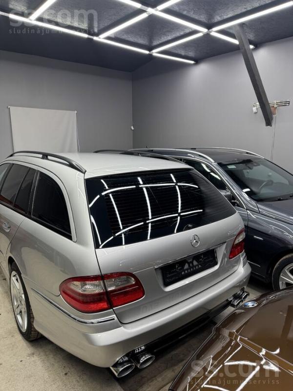 Pelēks Mercedes-Benz E 220 2005 Daugavpils, ar dzinēja tilpumu 2.20 L un nobraukumu 390 tūkst. km par 5300 €, foto 3 vietnē AUTOMOTO.COM.LV