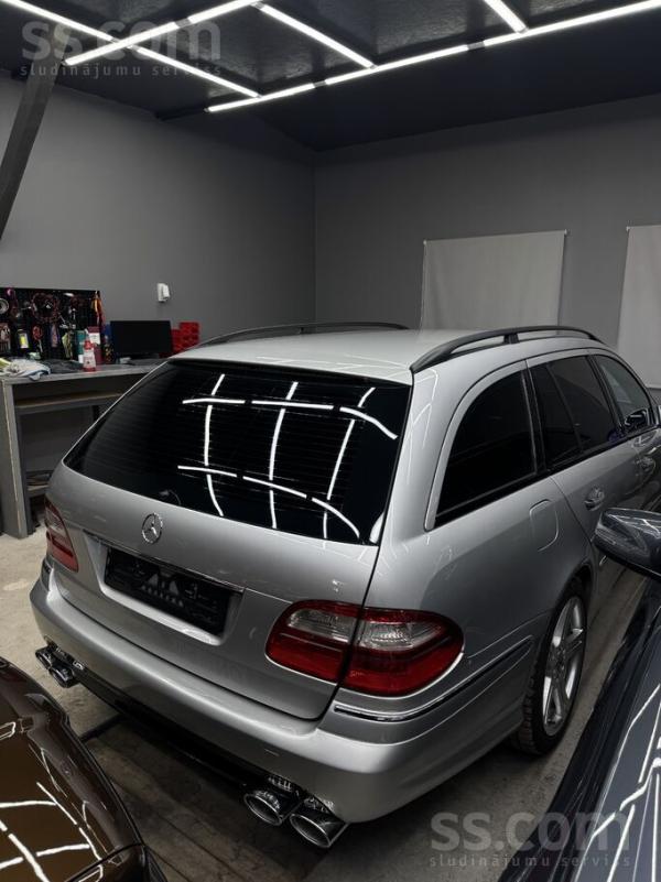 Pelēks Mercedes-Benz E 220 2005 Daugavpils, ar dzinēja tilpumu 2.20 L un nobraukumu 390 tūkst. km par 5300 €, foto 10 vietnē AUTOMOTO.COM.LV