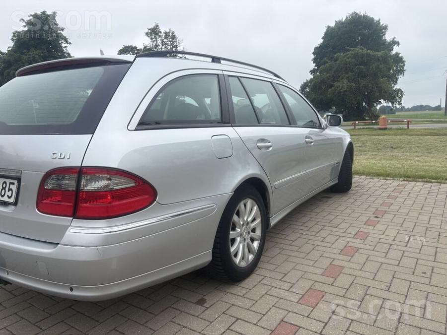 Pelēks Mercedes-Benz E 220 2006 Cēsis, ar dzinēja tilpumu 2.20 L un nobraukumu 329 tūkst. km par 3300 €, foto 5 vietnē AUTOMOTO.COM.LV