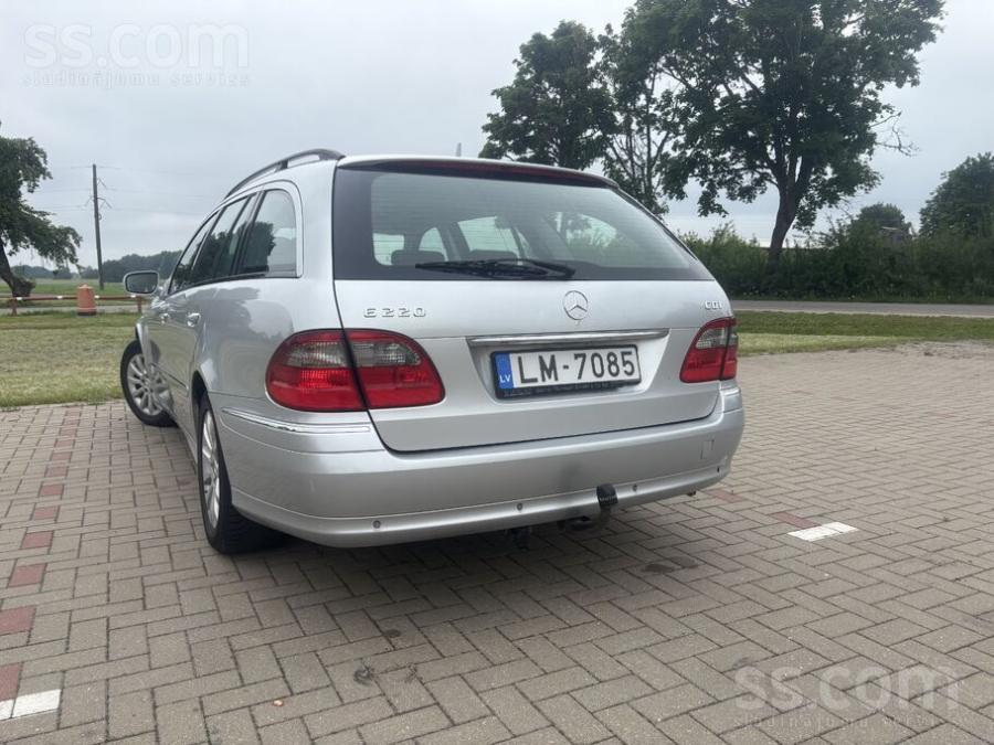 Pelēks Mercedes-Benz E 220 2006 Cēsis, ar dzinēja tilpumu 2.20 L un nobraukumu 329 tūkst. km par 3300 €, foto 7 vietnē AUTOMOTO.COM.LV
