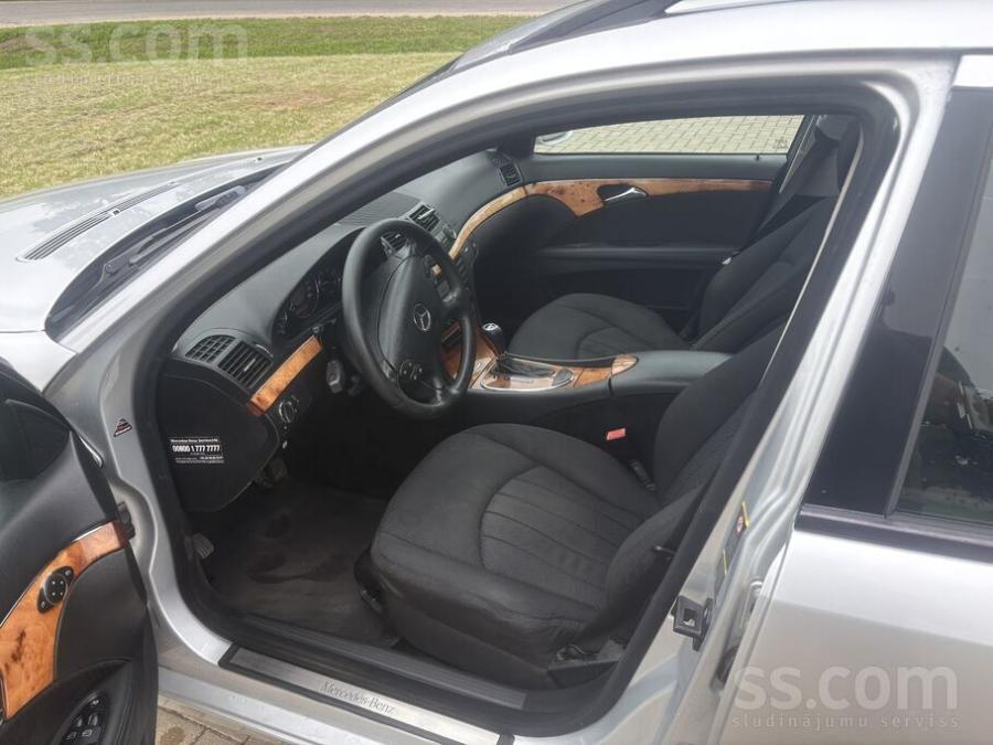 Pelēks Mercedes-Benz E 220 2006 Cēsis, ar dzinēja tilpumu 2.20 L un nobraukumu 329 tūkst. km par 3300 €, foto 10 vietnē AUTOMOTO.COM.LV