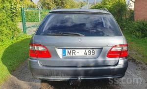 Grey Mercedes-Benz E 220 2006 in Ogre, with an engine capacity of 2.20 L and mileage of 232 thousand km for 2750 €, photo 5 on AUTOMOTO.COM.LV