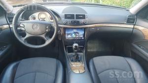 Grey Mercedes-Benz E 220 2006 in Ogre, with an engine capacity of 2.20 L and mileage of 232 thousand km for 2750 €, photo 8 on AUTOMOTO.COM.LV