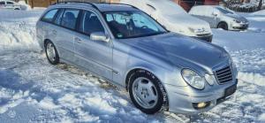 Grey Mercedes-Benz E 220 2007 in Rokiskis, with an engine capacity of 2.20 L and mileage of 326 thousand km for 3499 €, photo  on AUTOMOTO.COM.LV