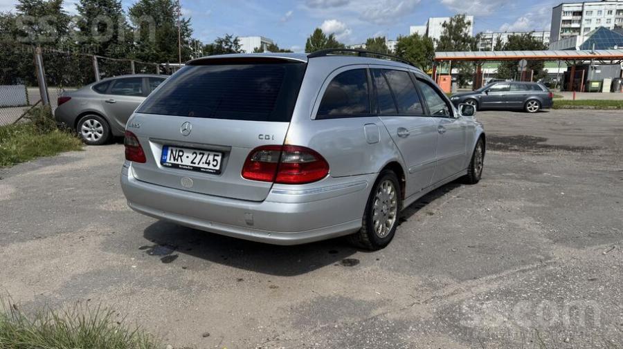 Pelēks Mercedes-Benz E 220 2007 Rīga, ar dzinēja tilpumu 2.20 L un nobraukumu 350 tūkst. km par 1450 €, foto 8 vietnē AUTOMOTO.COM.LV