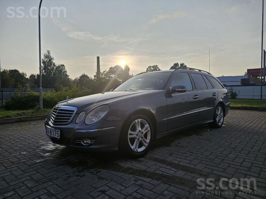Pelēks Mercedes-Benz E 220 2007 Jēkabpils, ar dzinēja tilpumu 2.20 L un nobraukumu 340 tūkst. km par 2550 €, foto 1 vietnē AUTOMOTO.COM.LV