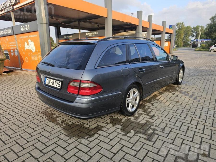 Pelēks Mercedes-Benz E 220 2007 Jēkabpils, ar dzinēja tilpumu 2.20 L un nobraukumu 340 tūkst. km par 2550 €, foto 5 vietnē AUTOMOTO.COM.LV
