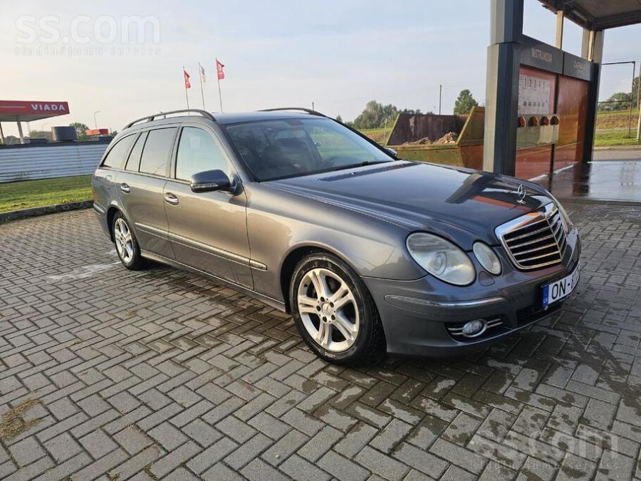 Pelēks Mercedes-Benz E 220 2007 Jēkabpils, ar dzinēja tilpumu 2.20 L un nobraukumu 340 tūkst. km par 2550 €, foto 6 vietnē AUTOMOTO.COM.LV