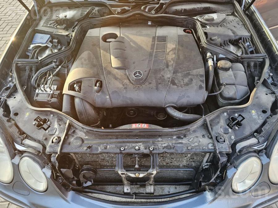 Pelēks Mercedes-Benz E 220 2007 Jēkabpils, ar dzinēja tilpumu 2.20 L un nobraukumu 340 tūkst. km par 2550 €, foto 10 vietnē AUTOMOTO.COM.LV
