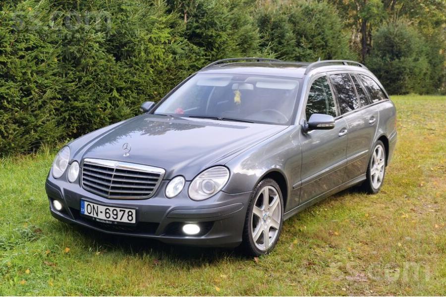 Серый Мерседес E 220 2007 в Тукумс, объемом двигателя 2.20 л и пробегом 315 тыс. км за 2750 €, фото 1 на AUTOMOTO.COM.LV