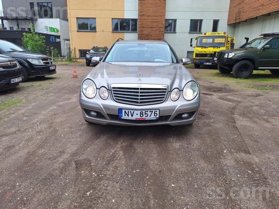 Pelēks Mercedes-Benz E 220 2008 Daugavpils, ar dzinēja tilpumu 2.20 L un nobraukumu 0 tūkst. km par 4150 €, foto 3 vietnē AUTOMOTO.COM.LV