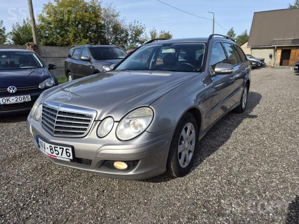 Серый Мерседес E 220 2008 в Даугавпилс, объемом двигателя 2.20 л и пробегом 0 тыс. км за 3900 €, фото 1 на AUTOMOTO.COM.LV