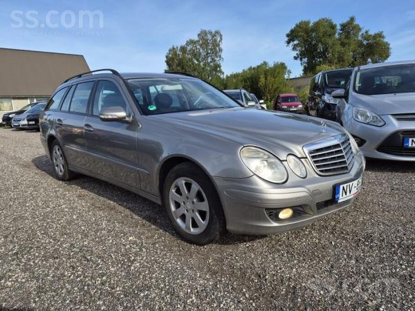 Серый Мерседес E 220 2008 в Даугавпилс, объемом двигателя 2.20 л и пробегом 0 тыс. км за 3900 €, фото 4 на AUTOMOTO.COM.LV