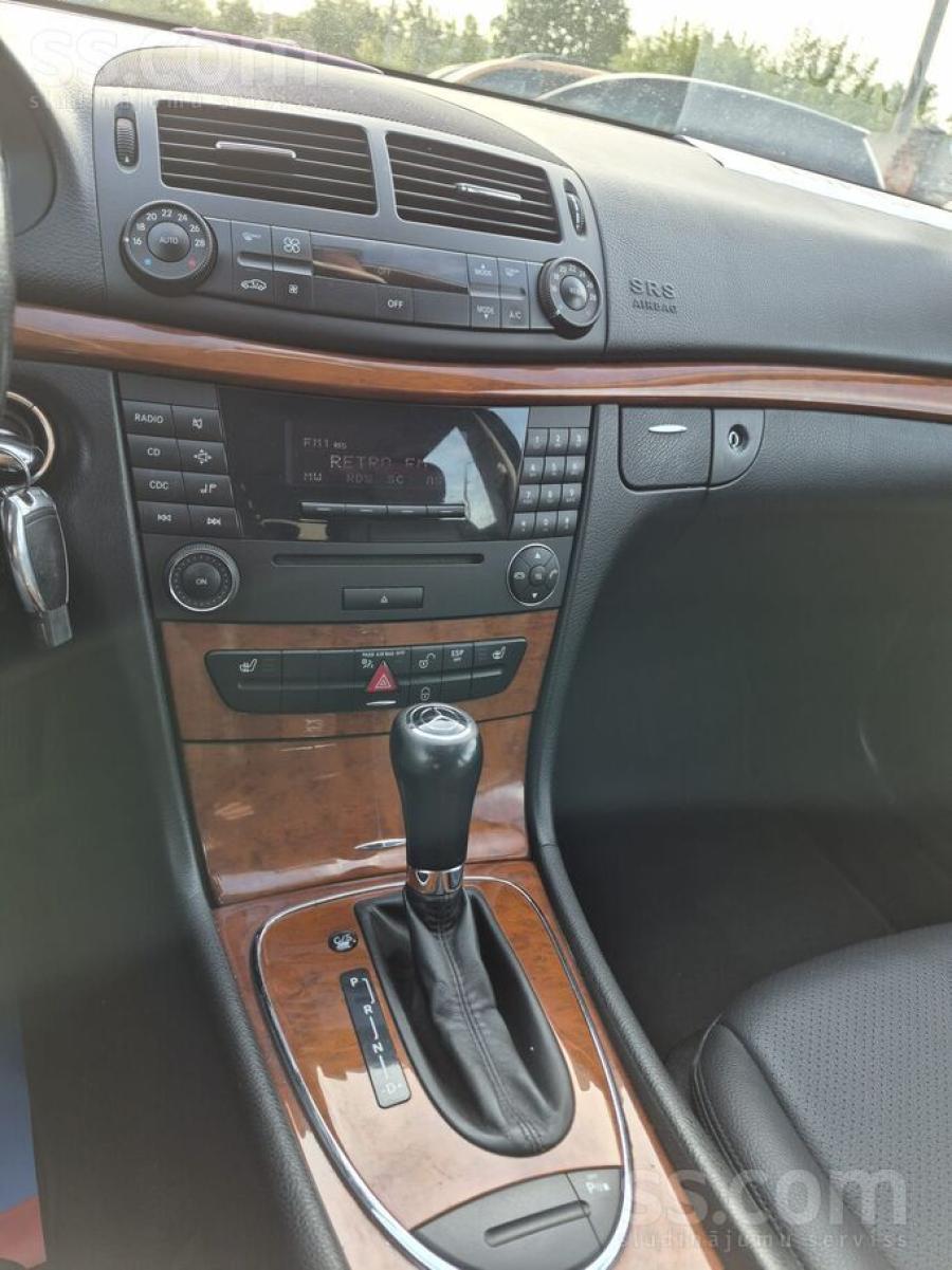 Серый Мерседес E 220 2008 в Даугавпилс, объемом двигателя 2.20 л и пробегом 0 тыс. км за 3900 €, фото 13 на AUTOMOTO.COM.LV