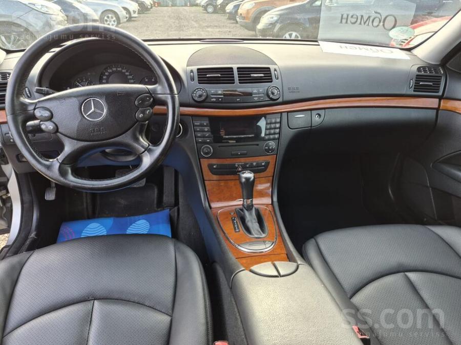 Серый Мерседес E 220 2008 в Даугавпилс, объемом двигателя 2.20 л и пробегом 0 тыс. км за 3900 €, фото 23 на AUTOMOTO.COM.LV