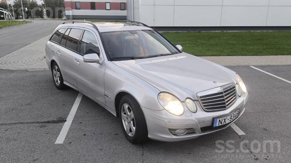 Серый Мерседес E 220 2008 в Бауска, объемом двигателя 2.10 л и пробегом 302 тыс. км за 3750 €, фото 3 на AUTOMOTO.COM.LV
