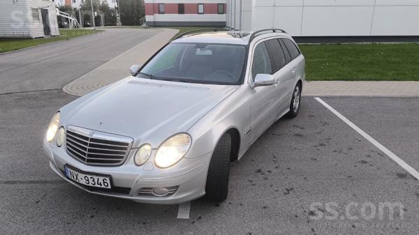 Mercedes-Benz E 220 2008 in Bauska on AUTOMOTO.COM.LV Grey Mercedes-Benz E 220 2008 in Bauska, with an engine capacity of 2.10 L and mileage of 302 thousand km for 3750 €, photo 1 on AUTOMOTO.COM.LV