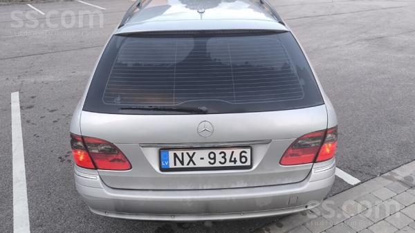 Mercedes-Benz E 220 2008 in Bauska on AUTOMOTO.COM.LV Grey Mercedes-Benz E 220 2008 in Bauska, with an engine capacity of 2.10 L and mileage of 302 thousand km for 3750 €, photo 9 on AUTOMOTO.COM.LV