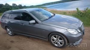 Серый Мерседес E 220 2011 в Даугавпилс, объемом двигателя 2.20 л и пробегом 270 тыс. км за 8150 €, фото 3 на AUTOMOTO.COM.LV