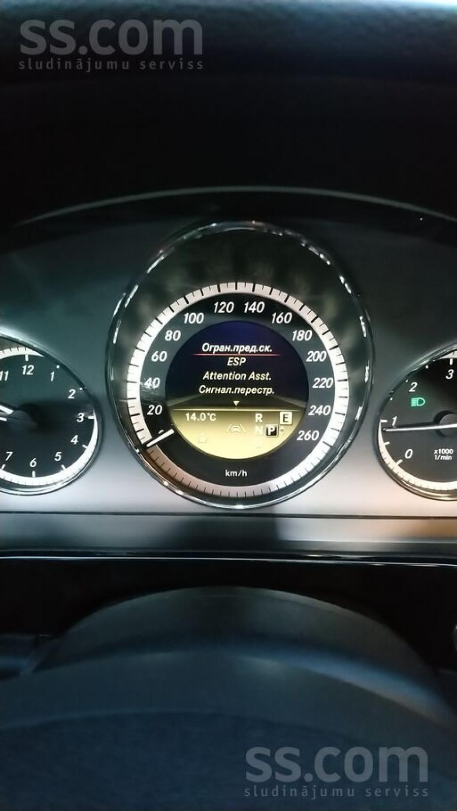 Серый Мерседес E 220 2011 в Даугавпилс, объемом двигателя 2.20 л и пробегом 270 тыс. км за 8150 €, фото 12 на AUTOMOTO.COM.LV
