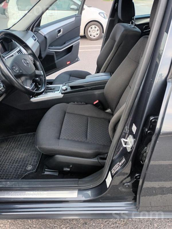 Grey Mercedes-Benz E 220 2011 in Jurmala, with an engine capacity of 2.20 L and mileage of 291 thousand km for 5900 €, photo 9 on AUTOMOTO.COM.LV