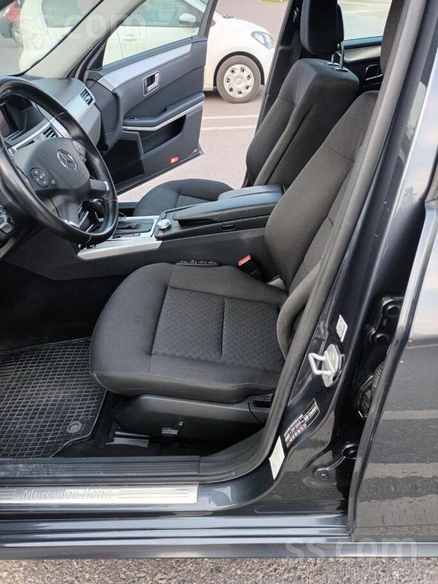 Pelēks Mercedes-Benz E 220 2011 Jūrmala, ar dzinēja tilpumu 2.20 L un nobraukumu 291 tūkst. km par 5900 €, foto 9 vietnē AUTOMOTO.COM.LV