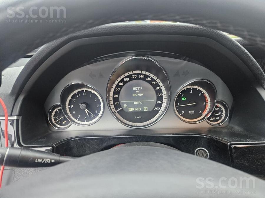 Серый Мерседес E 220 2011 в Рига, объемом двигателя 2.20 л и пробегом 390 тыс. км за 5500 €, фото 13 на AUTOMOTO.COM.LV