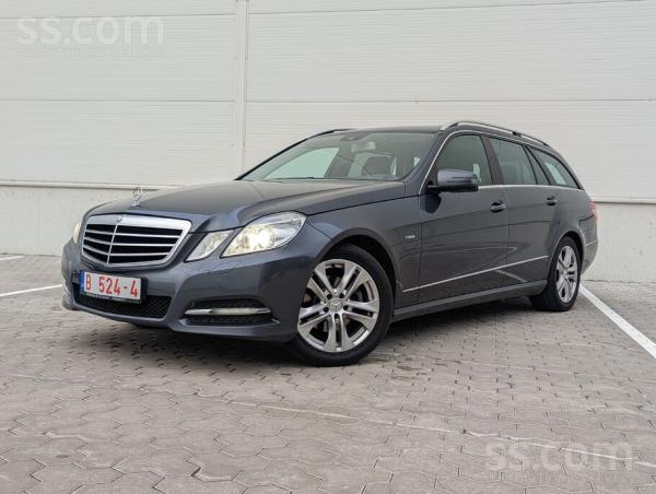 Grey Mercedes-Benz E 220 2012 in Riga, with an engine capacity of 2.20 L and mileage of 0 thousand km for 8990 €, photo 2 on AUTOMOTO.COM.LV