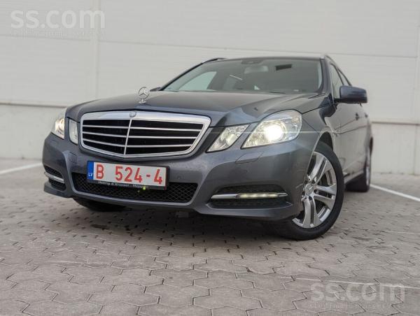 Grey Mercedes-Benz E 220 2012 in Riga, with an engine capacity of 2.20 L and mileage of 0 thousand km for 8990 €, photo 3 on AUTOMOTO.COM.LV